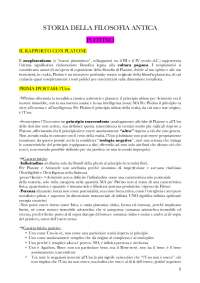 Schema riassuntivo su Plotino - Docsity