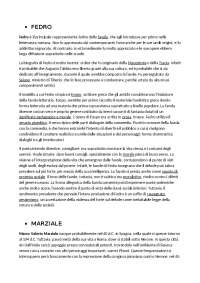FEDRO - MARZIALE e GIOVENALE - Docsity