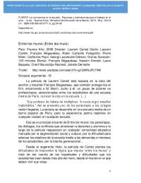 Resumen de películas - Docsity