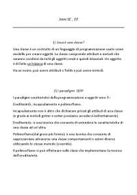 JAVA SE e EE (Teoria) - Molto valido per i colloqui di lavoro | Appunti di Programmazione Java ...