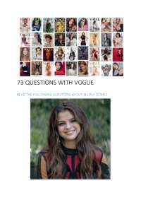 Vogue 73 questions and answers - Docsity