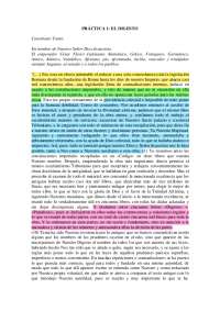 El Digesto de Justiniano - Docsity