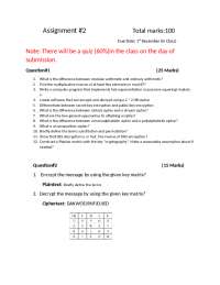 Test Data Algo Test Data Algo - Docsity