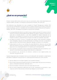 Project uso y manejo - Docsity