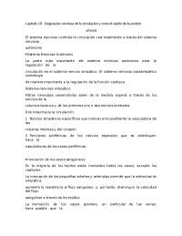 Resumen del cap 18 de fisiologia de guyton - Docsity