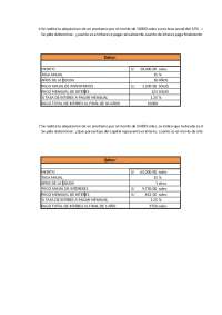 EJERCICIOS EN EXCEL DE INFORMATICA - Docsity