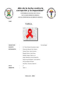Targa antiretroviral - Docsity