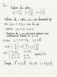 Esercizi matrici svolti | Esercizi di Matematica Generale - Docsity