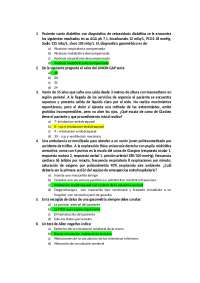 Examen de simulacion | Exámenes de Medicina Interna | Docsity