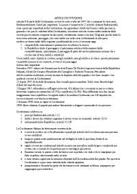 Articolo 9 costituzione italiana - Docsity