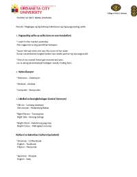 Iba't-ibang paraan ng pagsasalin | Assignments English Literature - Docsity