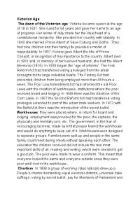 Victorian Age/ Dorian Gray - Docsity