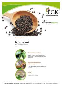 La storia del Pepe Nero - Docsity