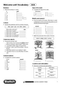 Oxford vocabulary and grammar - Docsity