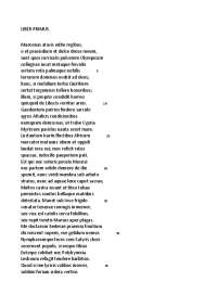 Libro I, Ode I - ORAZIO - Docsity