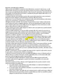 Letteratura italiana: REALISMO, NATURALISMO, VERISMO. - Docsity