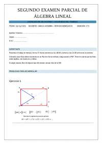 Segundo Parcial corregido Algebra Lineal UNTREF 2021 - Docsity