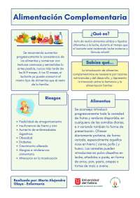 Alimentación Complementaria - Docsity