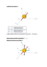 COEFICIENTE DE POISSON Y ELASTICIDAD - Docsity