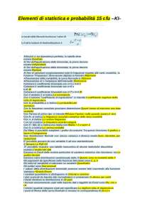 ELEMENTI DI STATISTICA E PROBABILITÀ - SINGOLO 15 CFU | Prove d'esame di Probabilità e ...