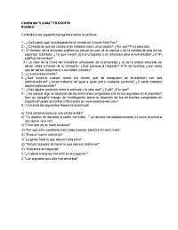 La isla Cuestionario Filosofía | Monografías, Ensayos de Filosofía ...