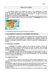 TEMA 3 EL CLIMA GEOGRAFIA - Docsity