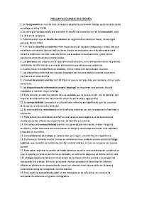 Preguntas examen ergonomía | Exámenes de Ergonomía | Docsity