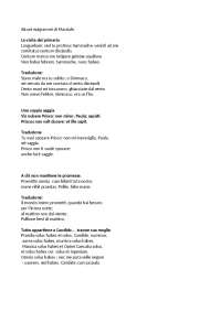 Alcuni epigrammi di marziale - Docsity