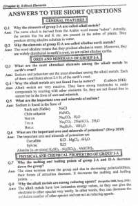 2nd year chemistry chapter - Docsity
