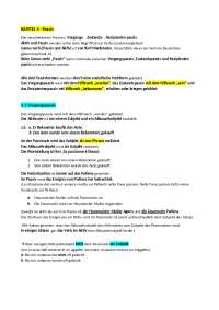 Deutsche Syntax Kapitel 5 - Passiv - Docsity