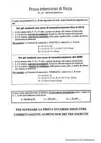 Elaborati fisica sperimentale | Prove d'esame di Fisica Sperimentale - Docsity