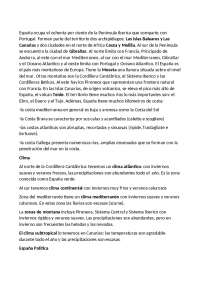 Riassunto Una Vuelta por la Cultura Hispana - Docsity