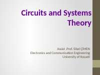Assignments of the Electric Circuit analysis with deep analysis - Docsity