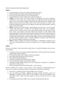 Schema Proemio, Scultura e Pittura de Le Vite di Giorgio Vasari - Docsity