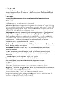 Riassunto prima lezione sviluppo - Docsity