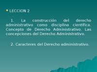 LECCION 2 POWER ADMIN - Docsity