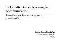 Tema 2 DPEC Lucia Caro - Docsity
