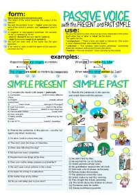 Ejercicios de pass simple y respuestas - Docsity