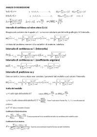 Formulario riassuntivo base di Statistica - Docsity