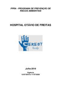 PPRA - Modelo de Programa de Prevenção de Riscos Ambientais - Docsity