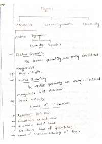 Btech S1 Mechanics Full Notes - Docsity