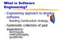 Software Engineering . - Docsity
