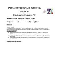 PRACTICAS SISTEMAS DE CONTROL - Docsity