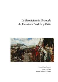 La rendición de Granada - Docsity