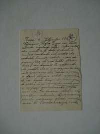 Esempio di Lettera Antica - Docsity