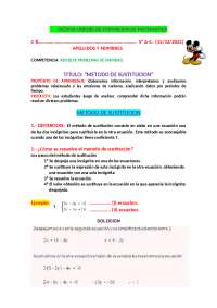 Métodos matemáticos - Docsity