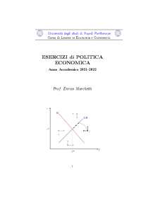 Eserciziario 2021/2022 - Docsity