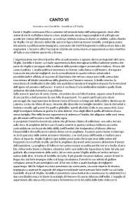 Canto VI Purgatorio di Dante - Docsity
