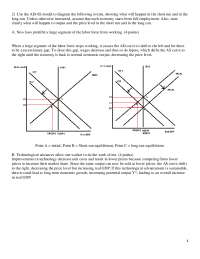 Macroeconomics - Aggregate Demand and Aggregate Supply | Exercises ...
