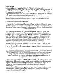 Decameron: introduzione all'opera - Docsity